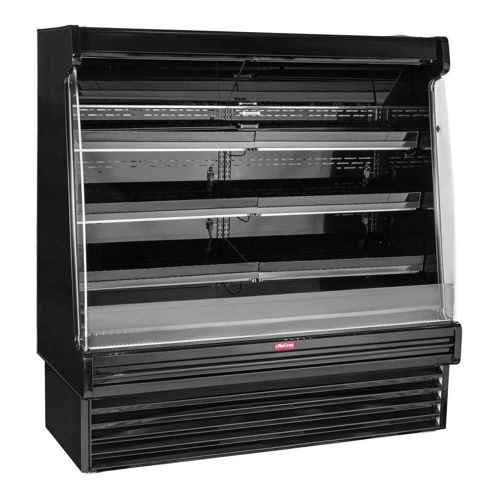 Howard McCray SC-OP35E-3S-B-LED 35E Series 39" Black 3-Shelf Vertical ...