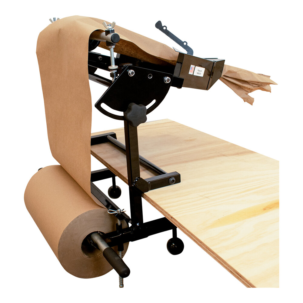 Lavex 15" Steel Low Bench-Mount Paper Dispenser with Crumpler EP-5955 ...