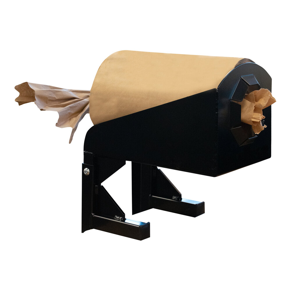 Lavex Steel Bench-Mount Center Pull Kraft Paper Dispenser EP-5957-BM