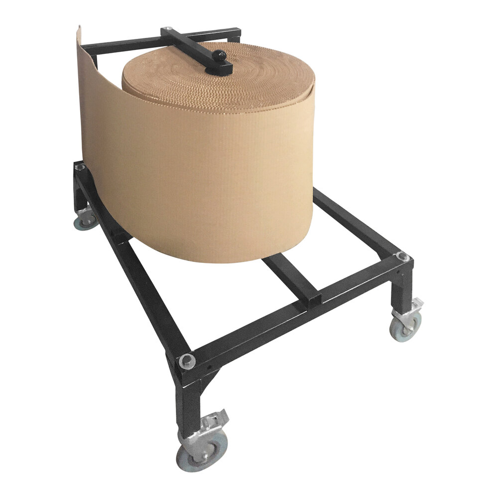 Lavex 48" Mobile Packaging Roll Dispenser with 25" Dispensing Disk EP ...