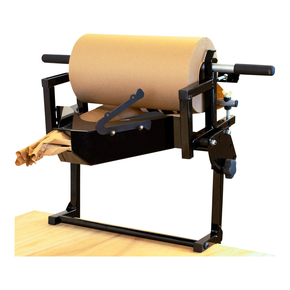 Lavex 15" Steel High Bench-Mount Paper Dispenser with Crumpler EP-5955 ...