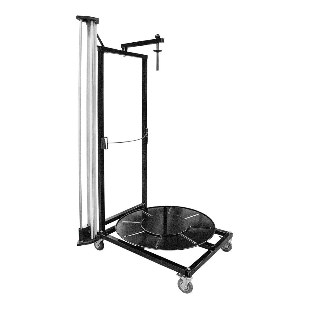 Lavex 60" Mobile Packaging Roll Dispenser with 25" Dispensing Disk and ...