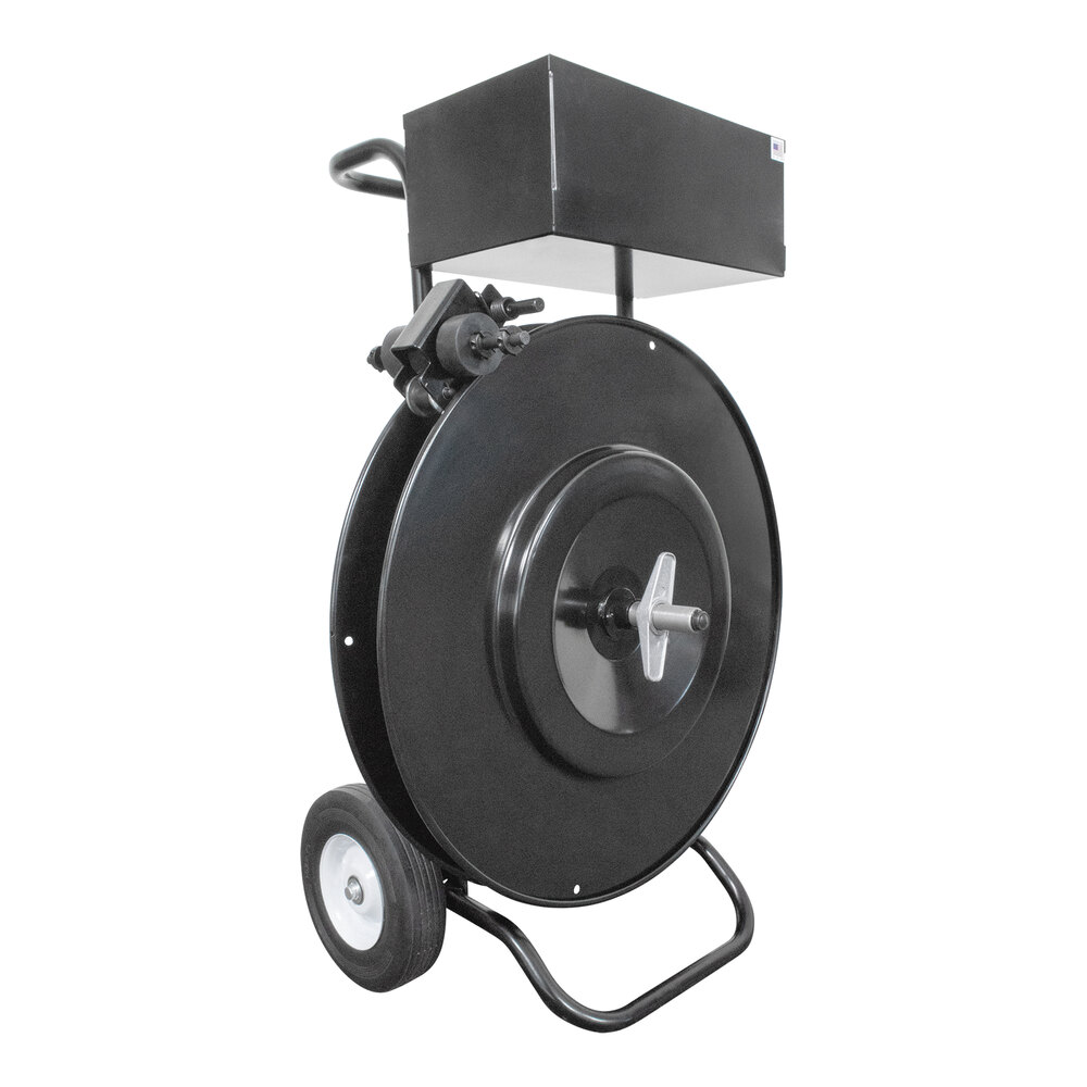 Lavex Premium Heavy-Duty Mobile Oscillated-Wound Strapping Dispenser ...