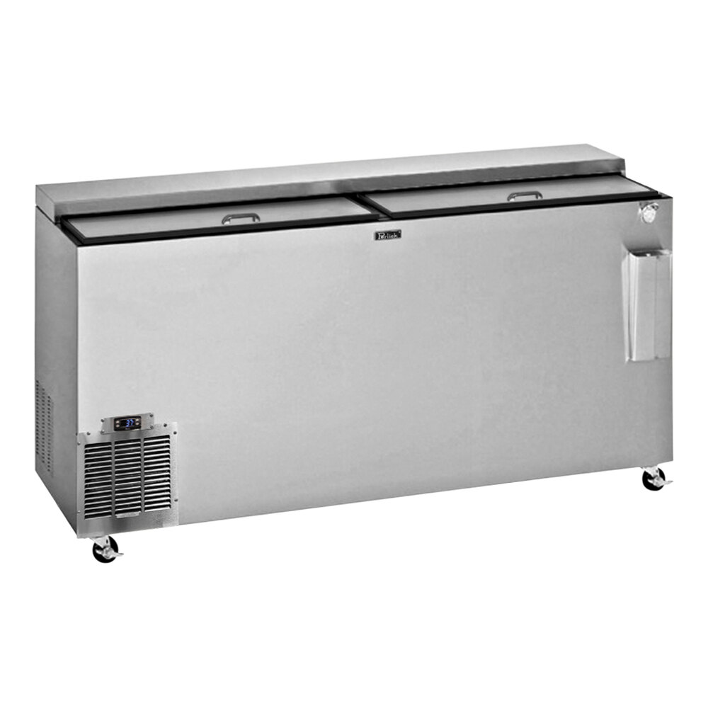 Perlick BC48RT-SS-STK 48" Stainless Steel Horizontal Flat Top Bottle Cooler