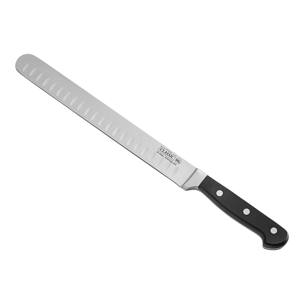 Choice Classic 10" Granton Edge Rounded Carving Knife with POM Handle