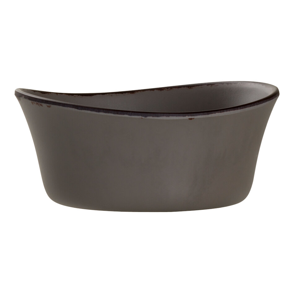 Delfin Marisol Rustic from Steelite International 16 oz. Driftwood Gray ...