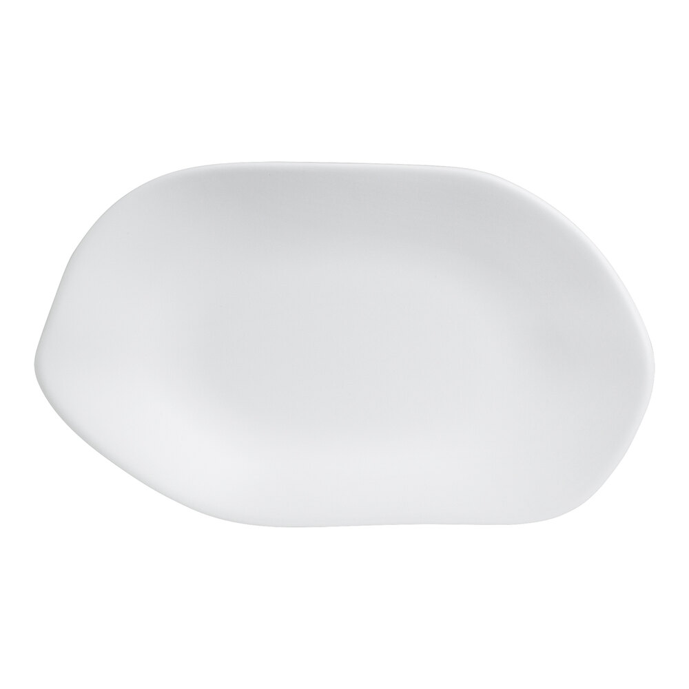 Delfin Marisol from Steelite International 12" x 7 1/8" White Melamine ...