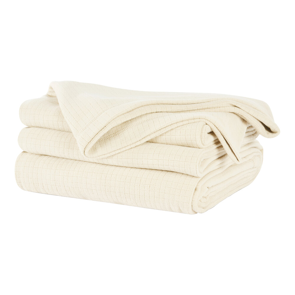 Berkshire Hospitality Polartec Softec Cream 100% Polyester Fleece ...