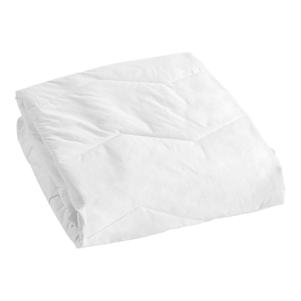 Berkshire Hospitality ecofiber 60" x 80" Queen Size White 100% Cotton ...