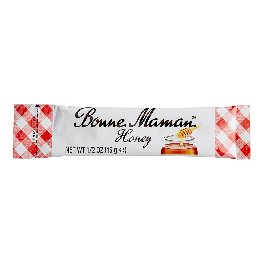 Bonne Maman Honey 0.5 oz. Stick - 100/Case