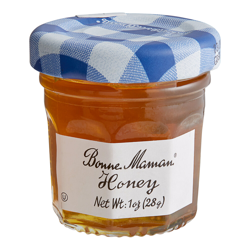 Bonne Maman Honey 1 oz. Mini Jar - 60/Case
