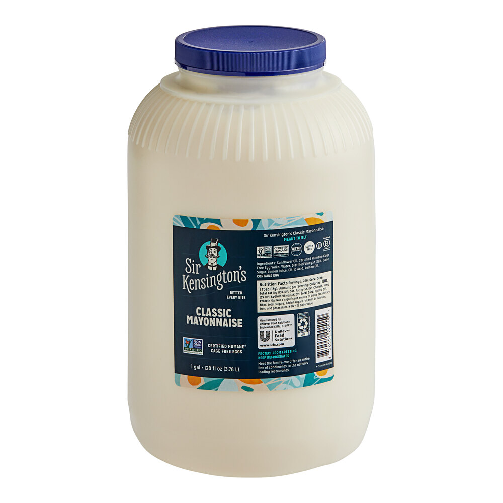 Sir Kensington's Classic Mayonnaise 1 Gallon