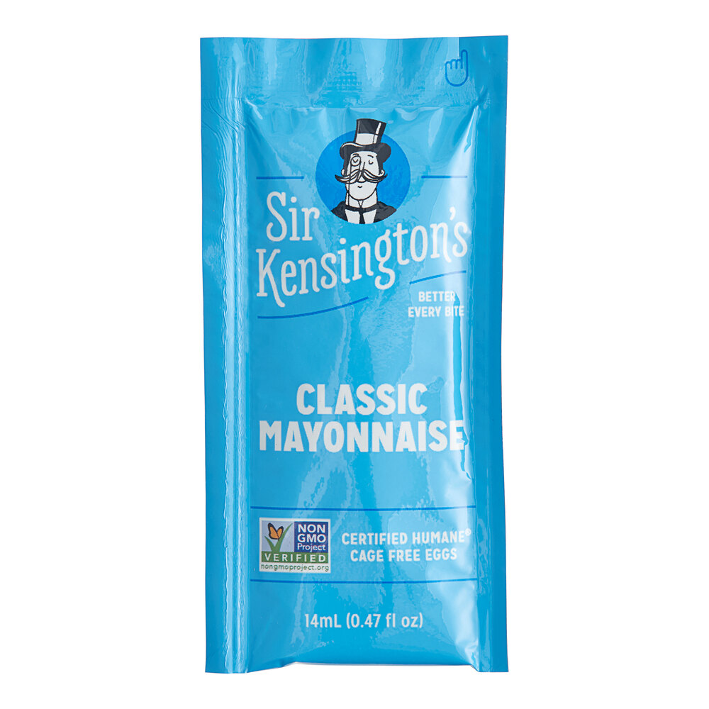 Sir Kensington's Classic Mayonnaise 14 Gram Packet - 600/Case