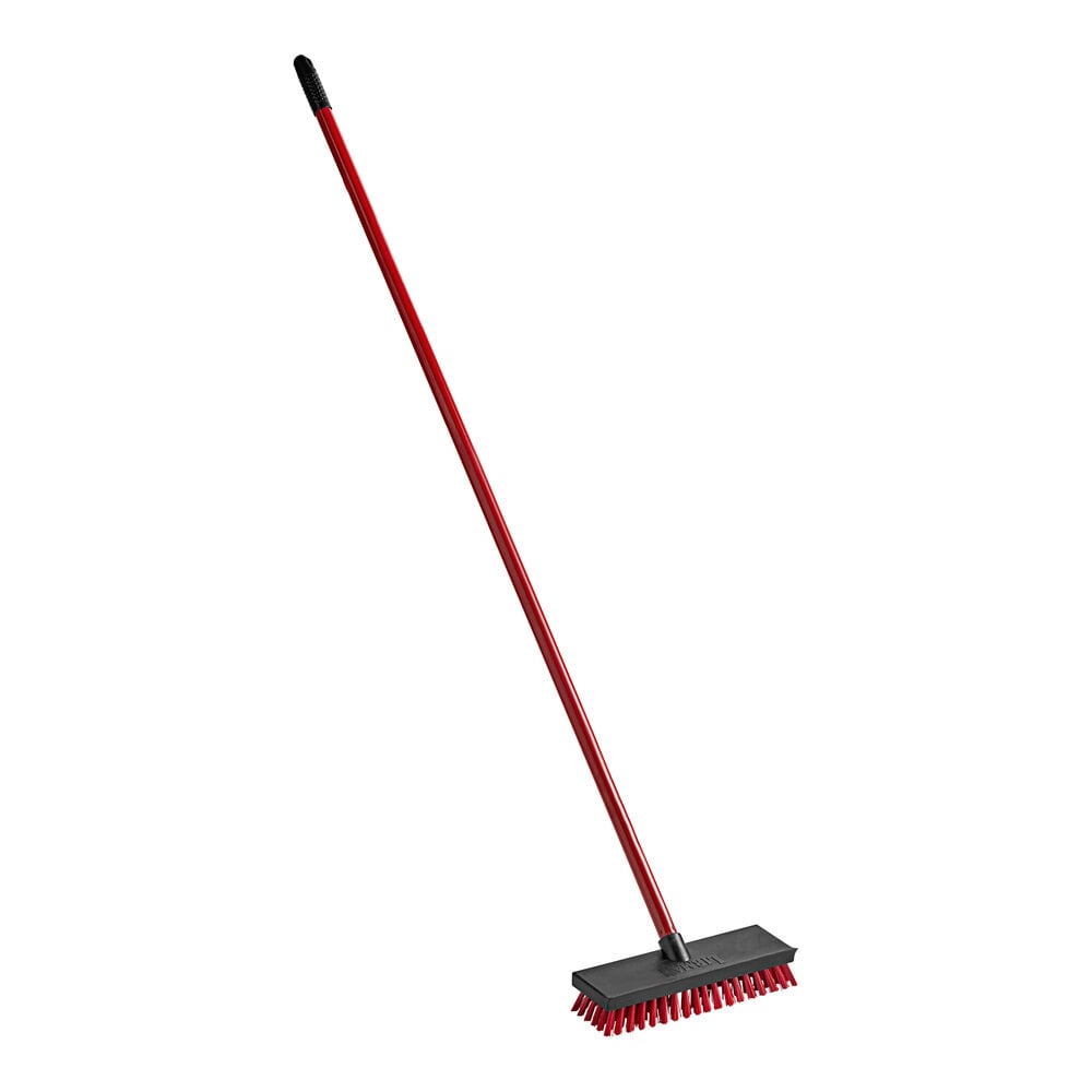 Libman 547 Red Floor Scrub - 6/Pack