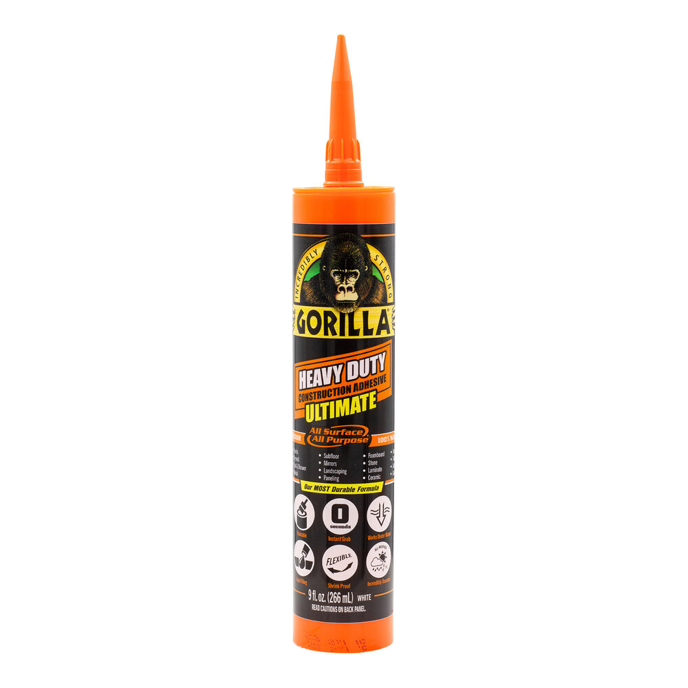 Gorilla Ultimate 9 oz. Heavy-Duty Construction Adhesive