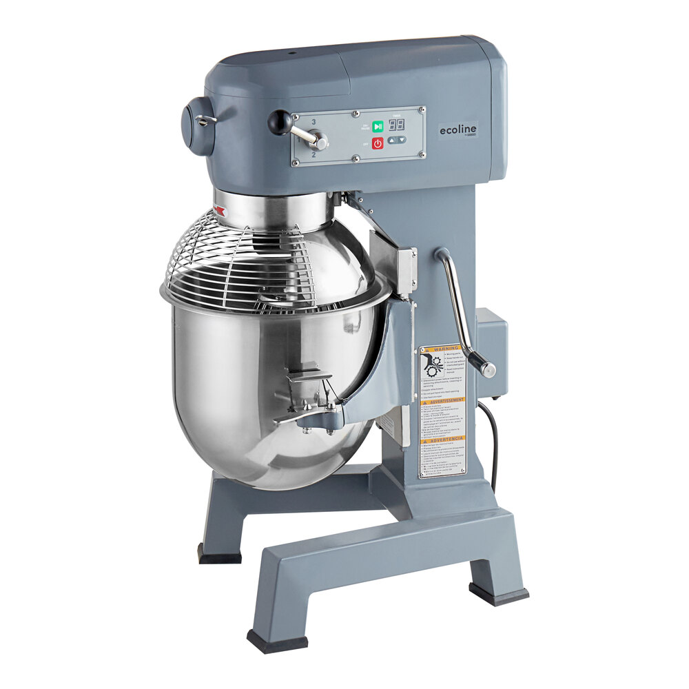 Ecoline by Hobart EMM20-1STD 20 Qt. Planetary Stand Mixer with Guard ...