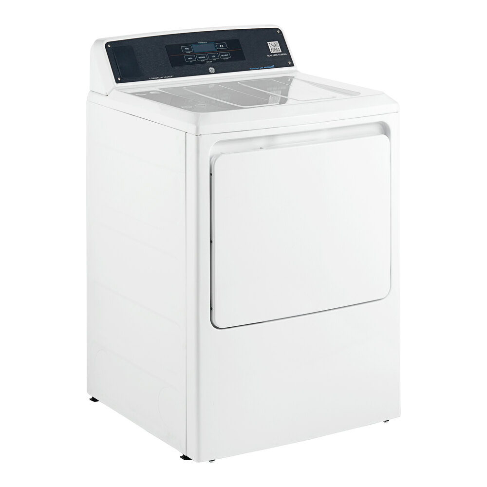 GE VTD56GASVWB 7.4 cu. ft. Front Load Gas-Powered Commercial Dryer ...