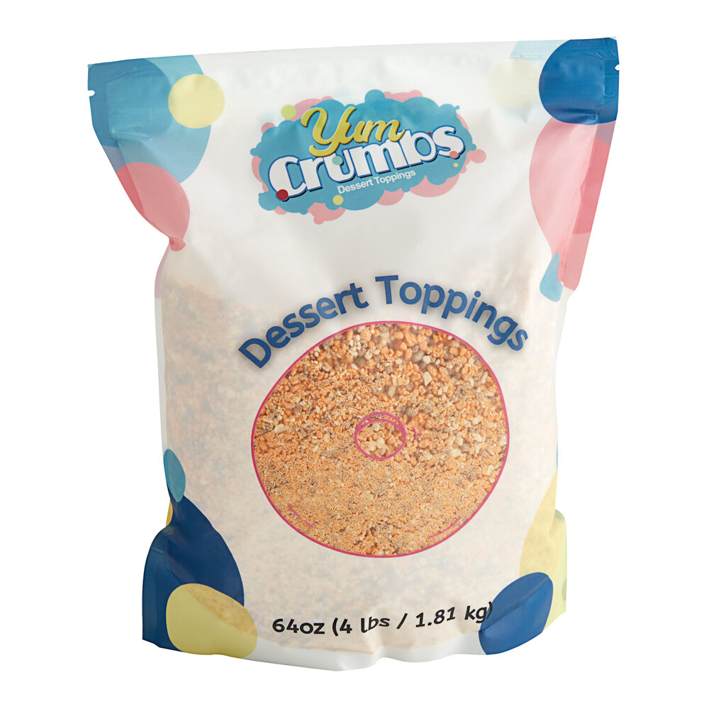 Yum Crumbs Peach Cobbler Crumb Topping 4 lb.