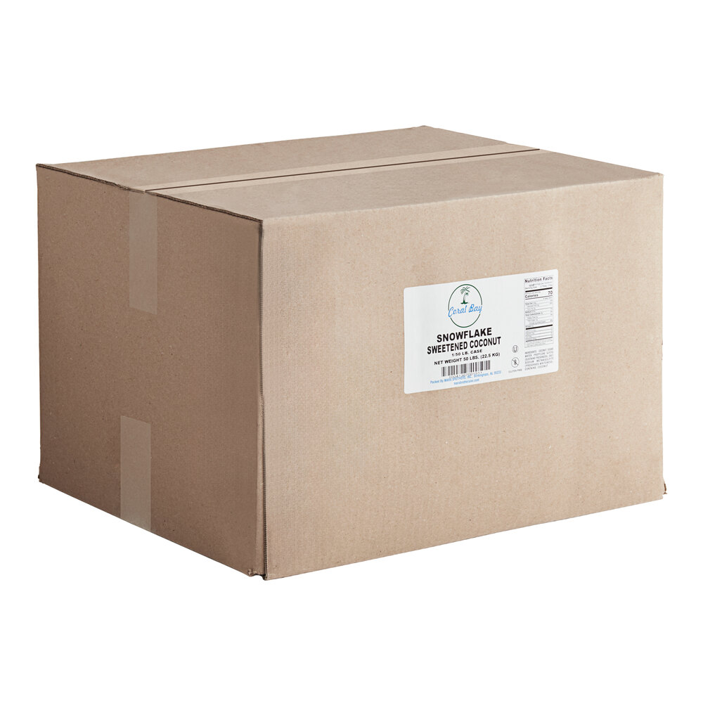 Coral Bay Sweetened Coconut Flakes 50 lb.