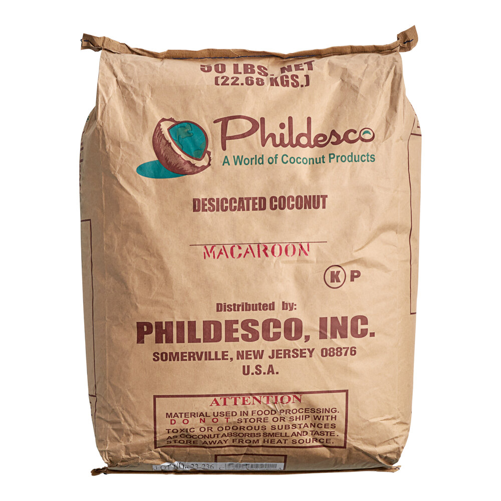 Coral Bay Unsweetened Coconut Macaroon 50 lb.