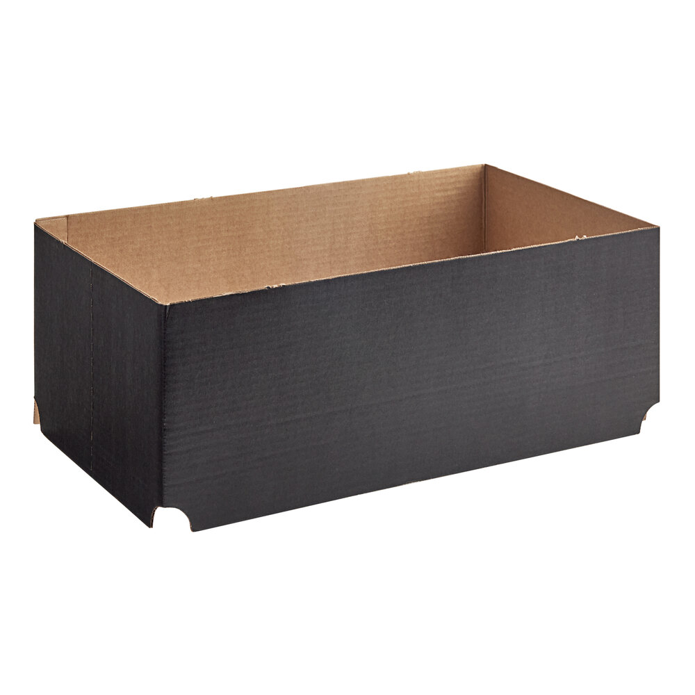 Choice 20 3/4" x 13 1/4" x 7 1/2" Disposable Black Chafer Wind Guard ...