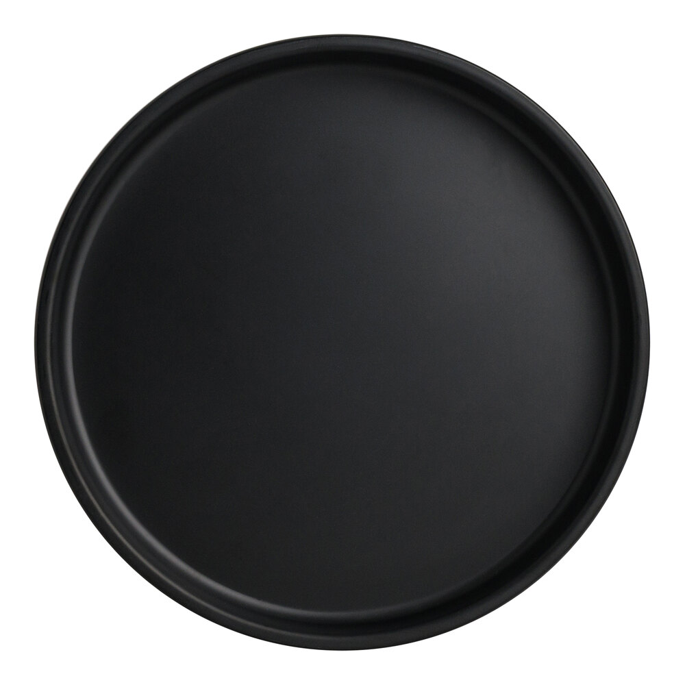 Creations Cali from Steelite International 6 1/4" Black Melamine Stack ...