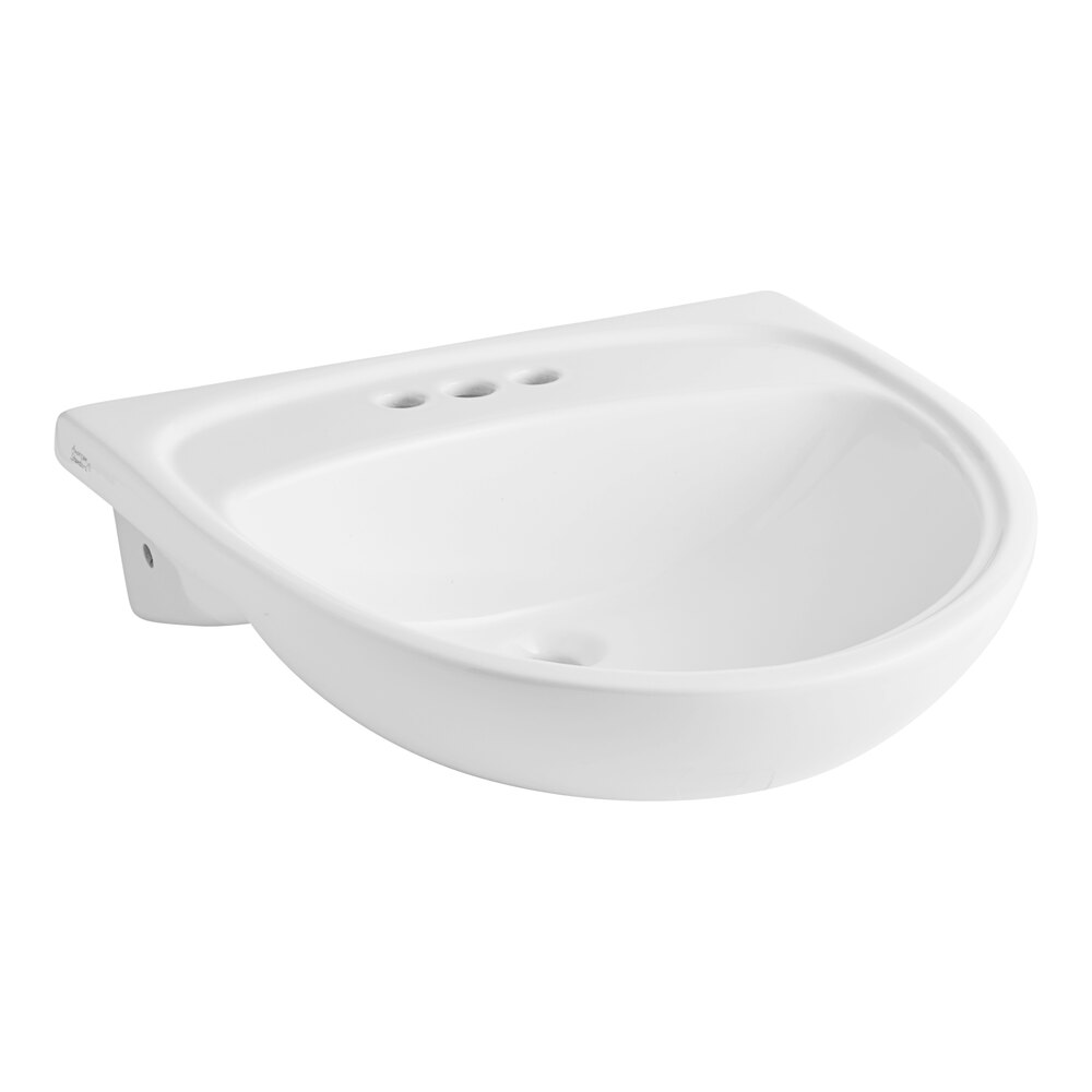 American Standard 9960904.020 Mezzo 22" x 21 1/2" White Fireclay Less ...