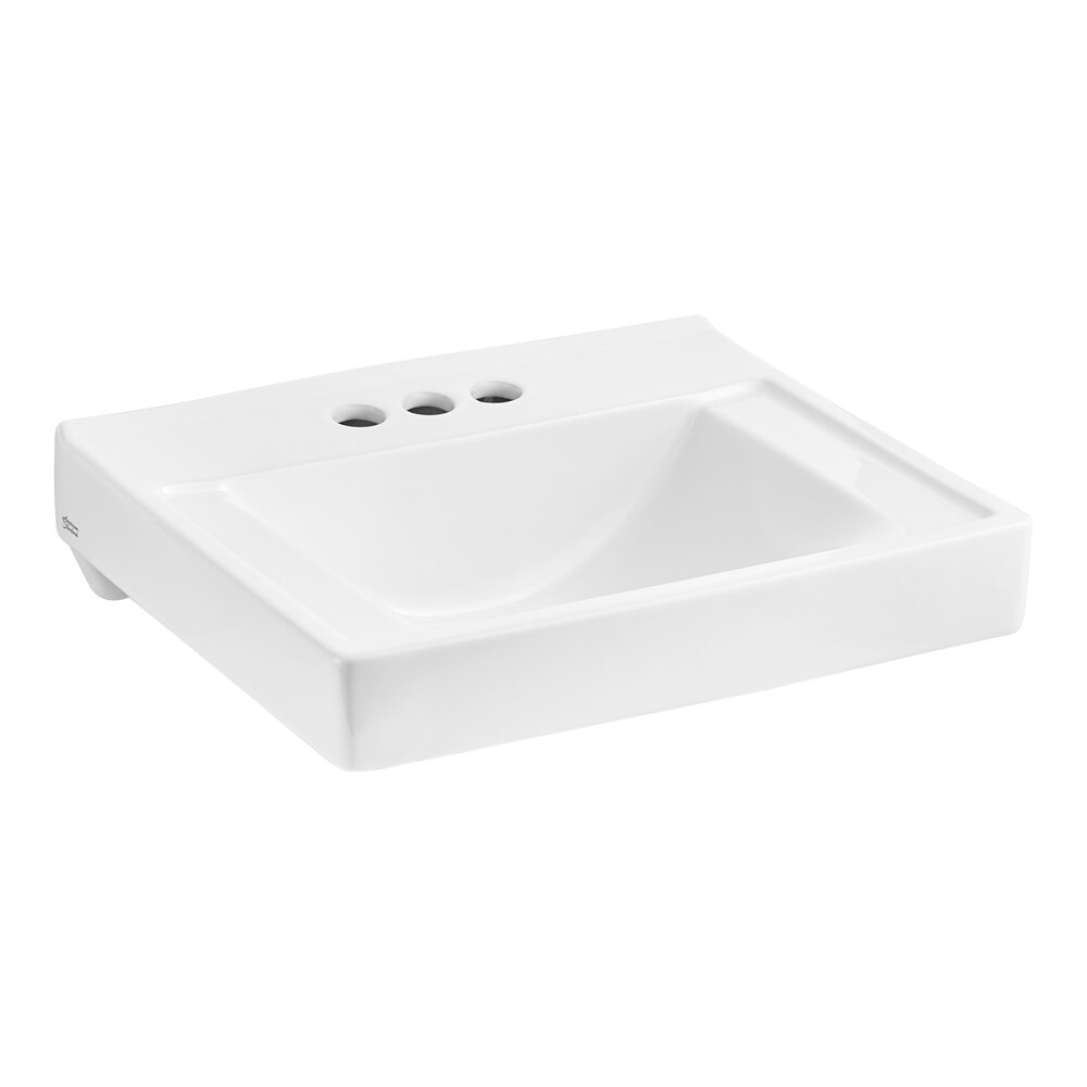 American Standard 9024904EC.020 Decorum 20" x 18 1/4" White Vitreous ...