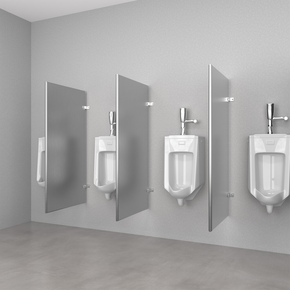 Hadrian Solutions 520118-900 18" x 48" #4 Brushed Stainless Steel ...