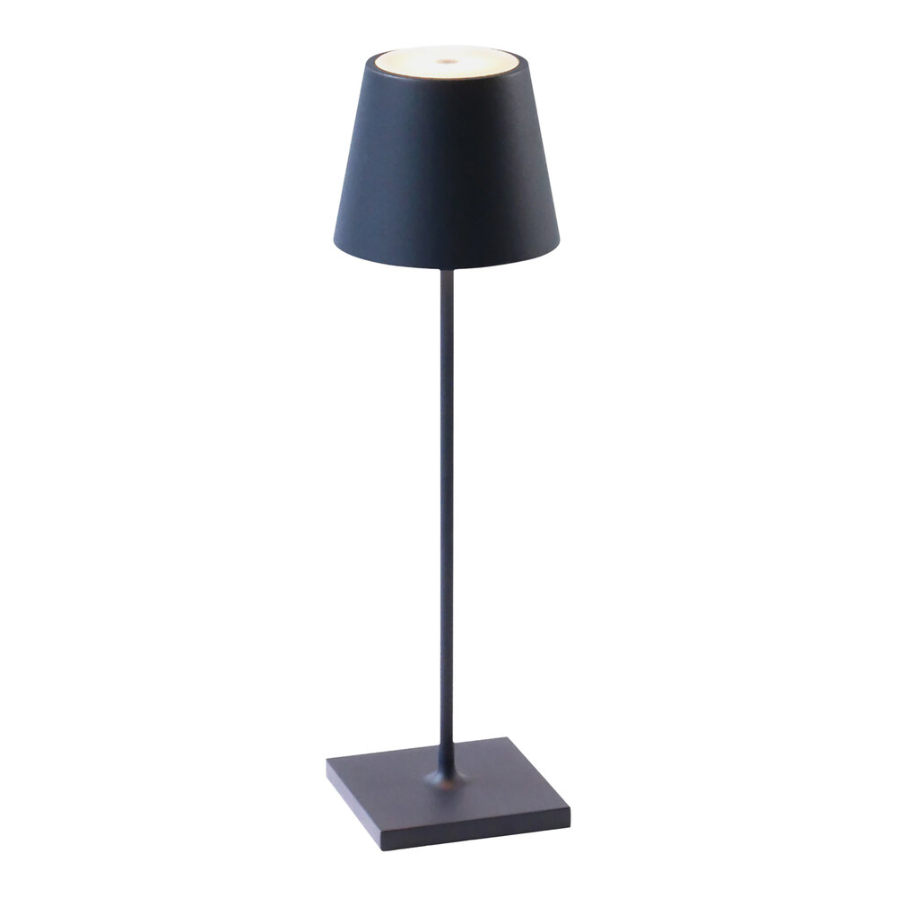 Zafferano America Poldina Pro 15" Steel Blue Cordless Rechargeable ...