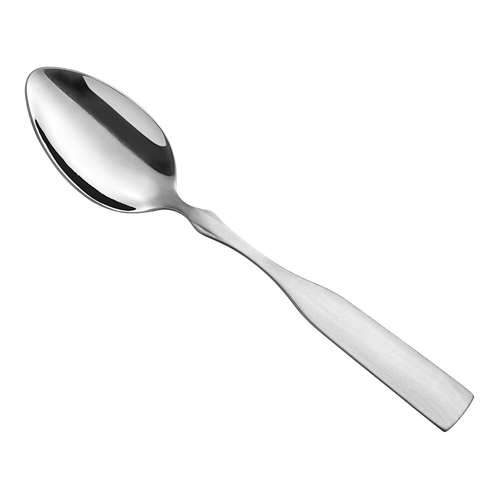 Choice Delmont 7 11/16" 18/0 Stainless Steel Medium Weight Dinner ...