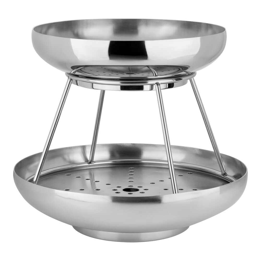 Williamsburg Metalworks by Steelite International 10" 2-Tier Stainless ...