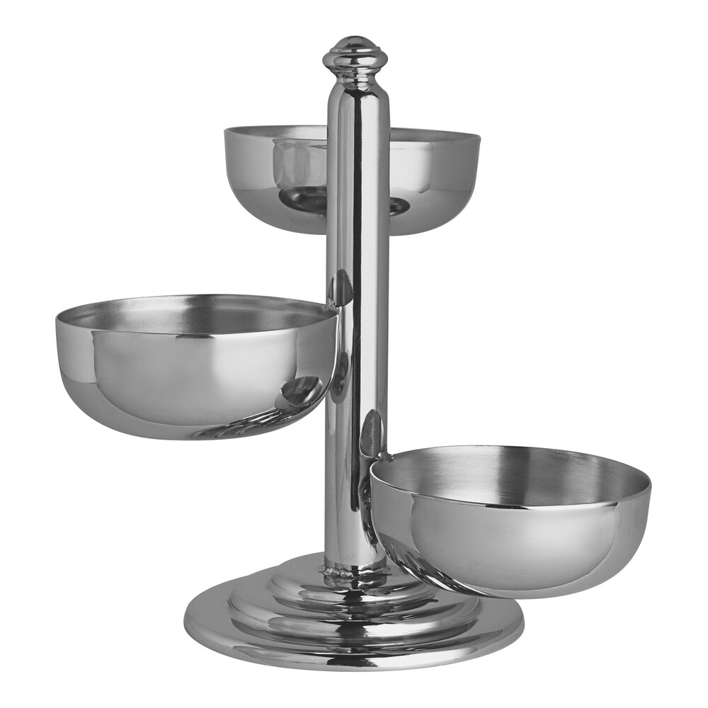 Williamsburg Metalworks by Steelite International 3-Tier Stainless ...