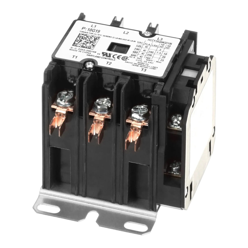 Lennox 10G19 Contactor, 3Pdt, 24 Volts, 40 Amps