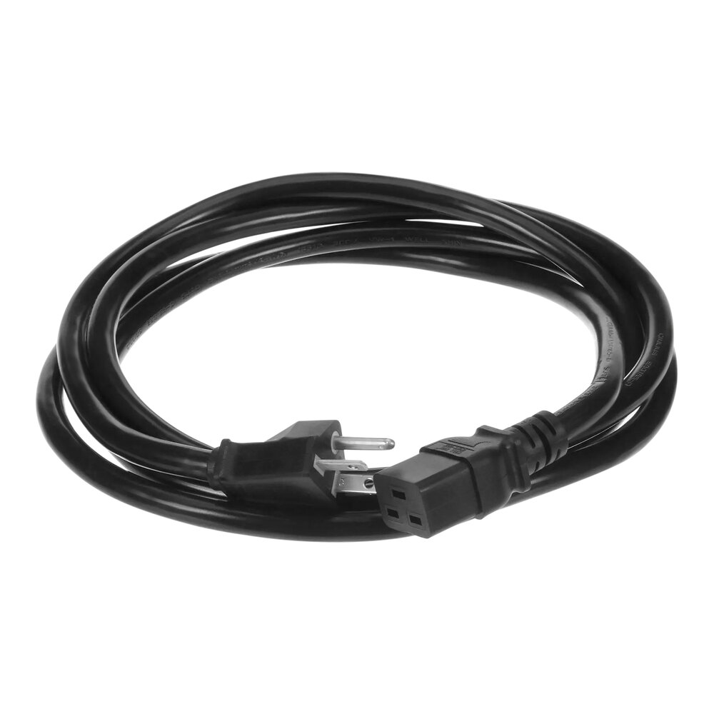 Fetco 1063.00001.00 Power Cord, Iec-60320-C19, Nem