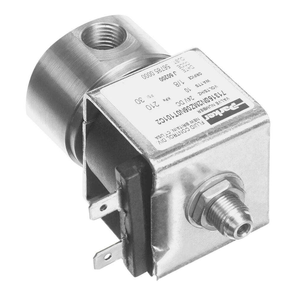 Bunn 56785.0000 Valve, Sol 24Vdc 3Way 1/8 3/32