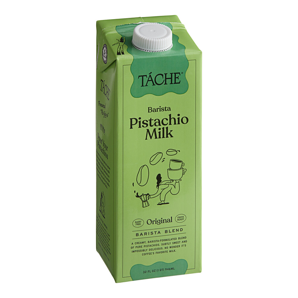 Tache Barista Pistachio Milk (6/Case) - WebstaurantStore
