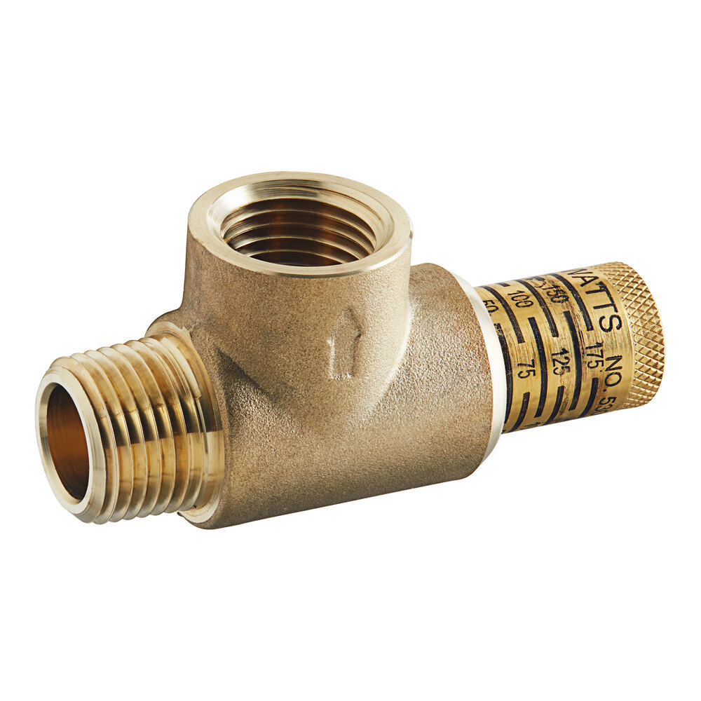 Watts 0556035 LF530-C 1/2" NPT x FNPT Poppet Type Calibrated Pressure ...