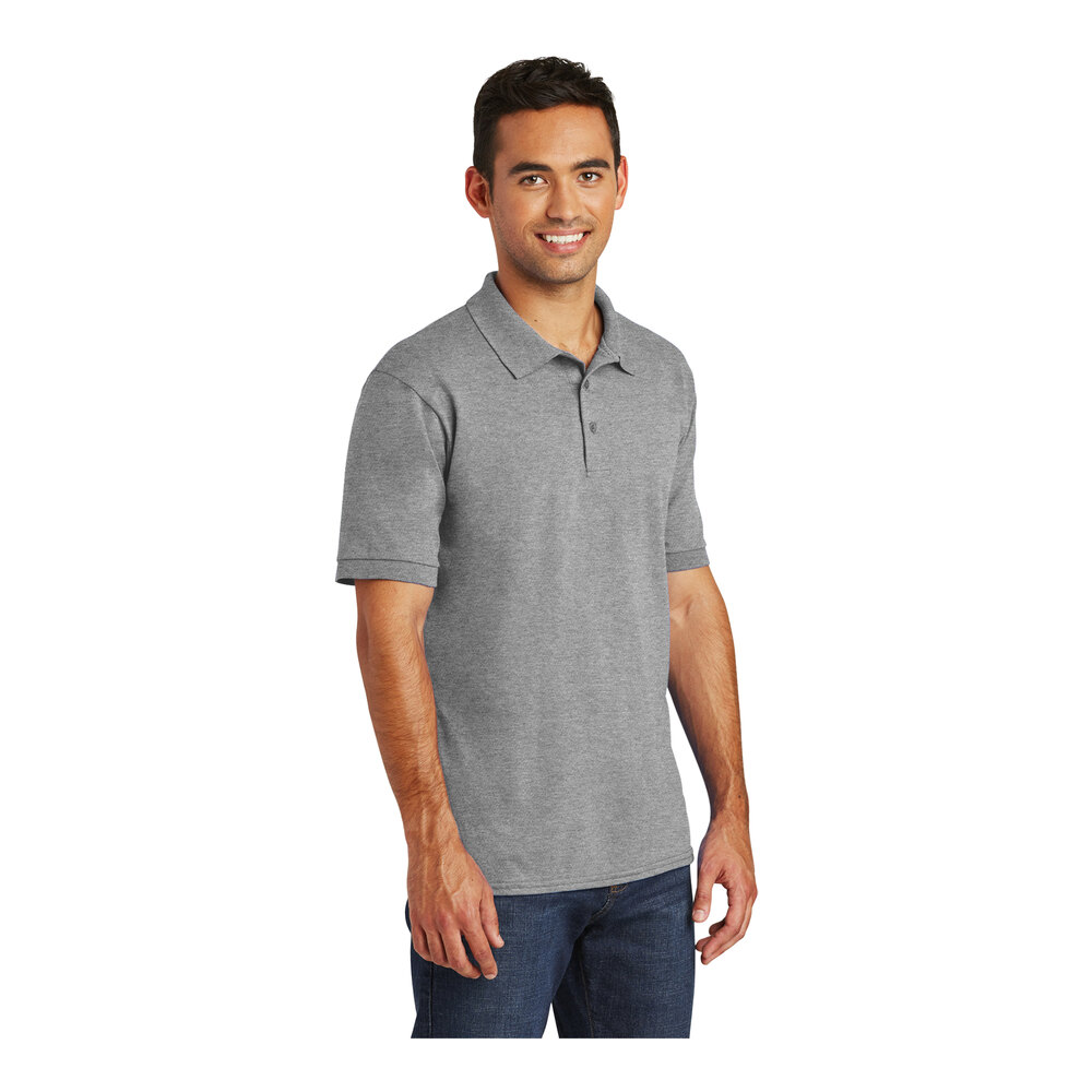 Port & Company KP55 Unisex Customizable Athletic Heather Short Sleeve ...