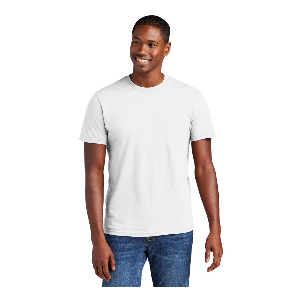 District Very Important Tee DT6000 Unisex Customizable White Short ...