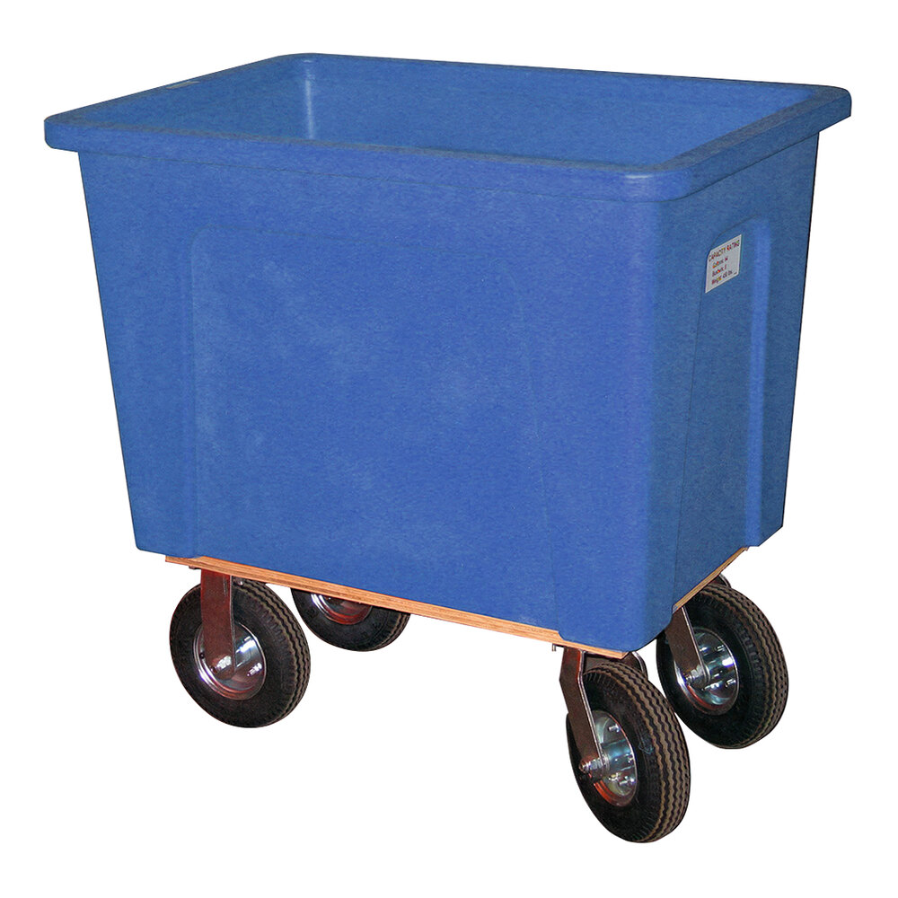Wesco Industrial Products 272539 20 Bushel / 160 Gallon Blue ...