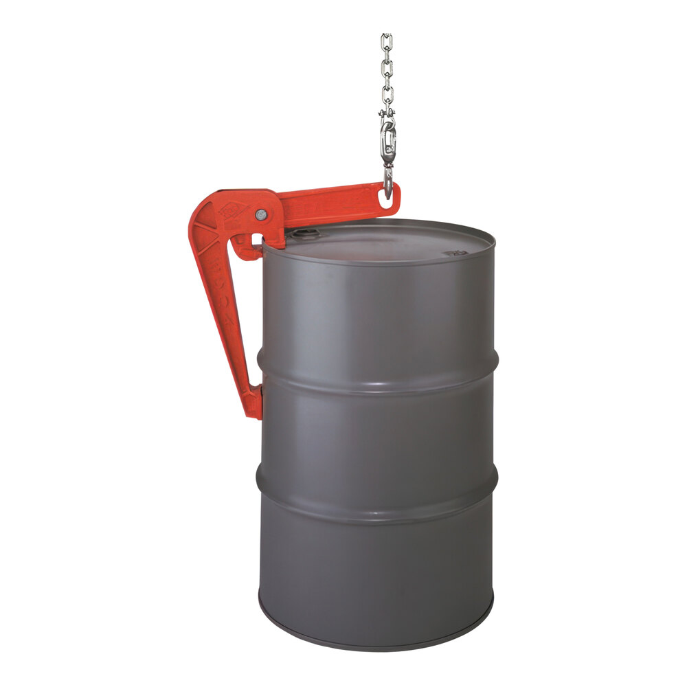 Wesco Industrial Products 3,000 lb. Capacity Hoist-Mount Iron Drum ...