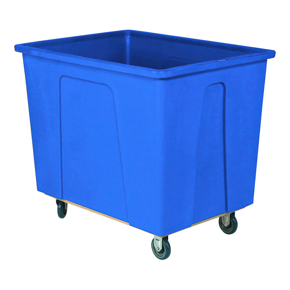 Wesco Industrial Products 272509 8 Bushel / 64 Gallon Blue Polyethylene ...