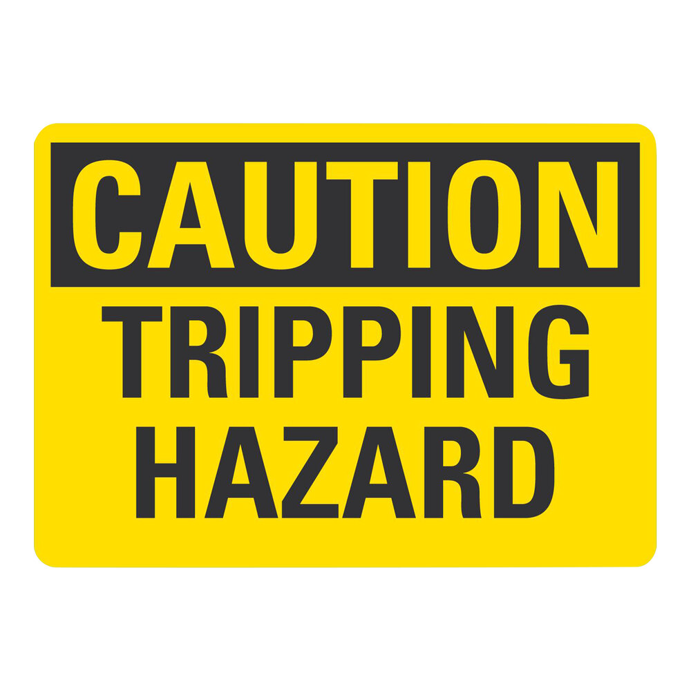 Lavex 10" x 7" Engineer-Grade Reflective Adhesive Vinyl "Caution ...