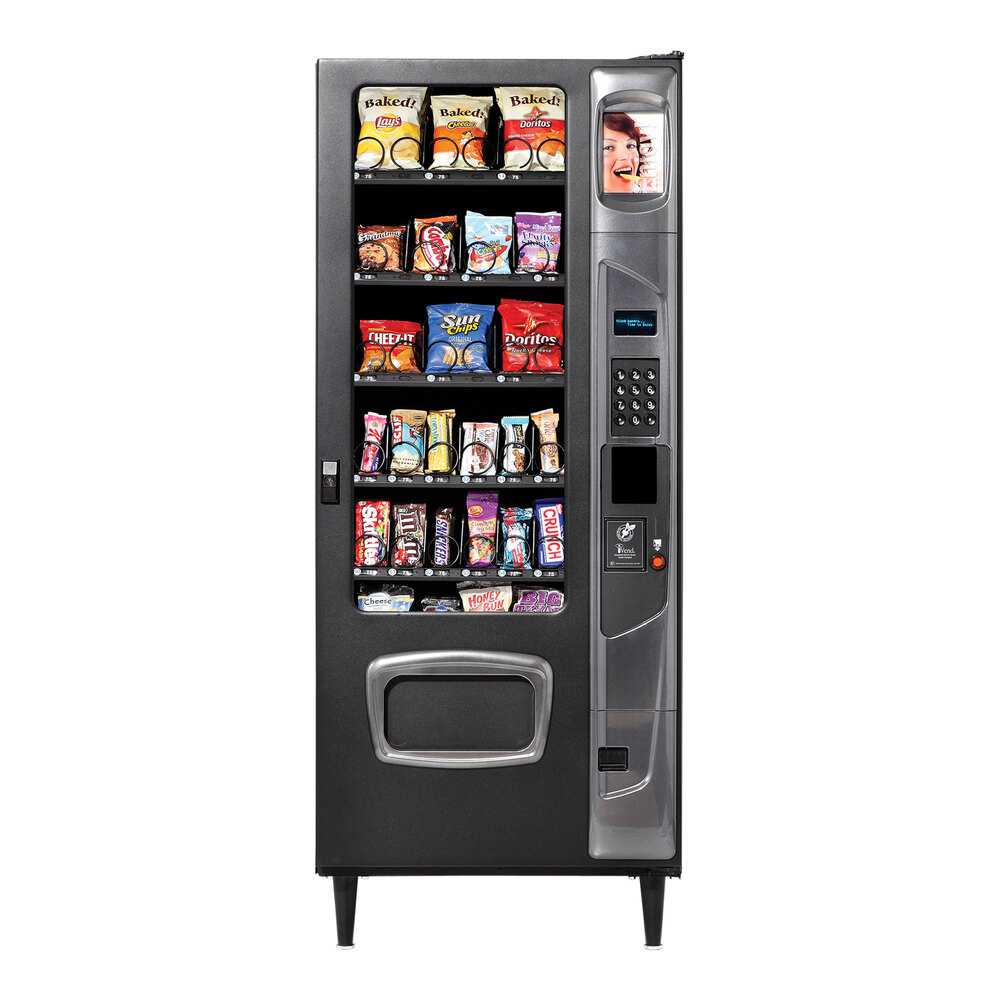 Selectivend 26-Selection Snack Vending Machine with Coin Mechanism and ...