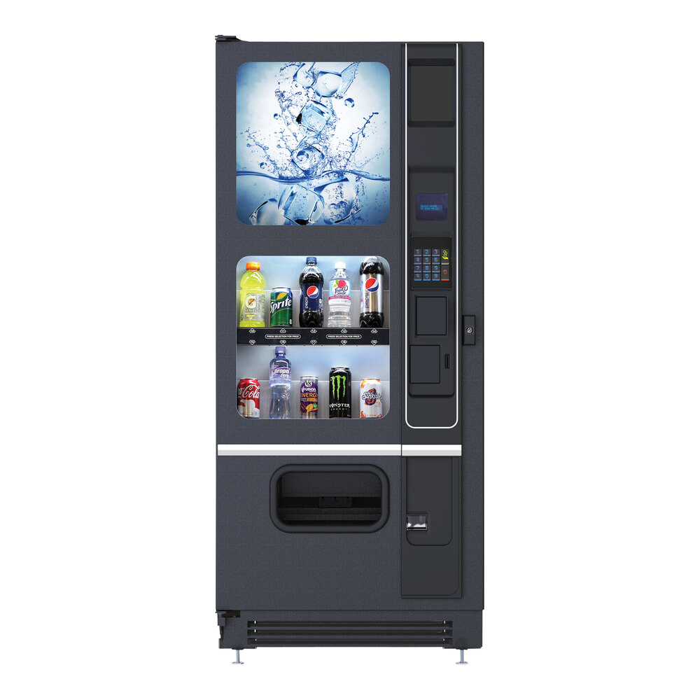 Selectivend Evolution 10-Selection Cold Drink Vending Machine with Coin ...