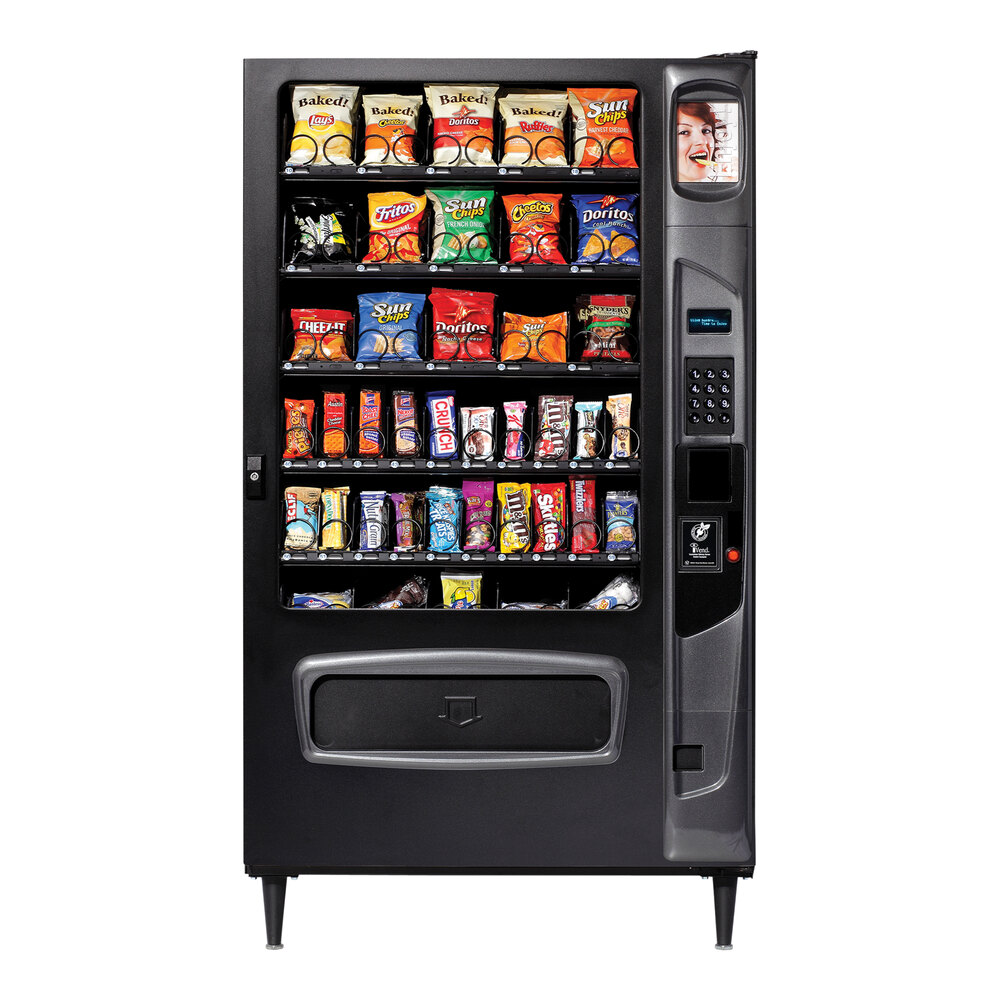 Selectivend 40-Selection Snack Vending Machine with Coin Mechanism ...
