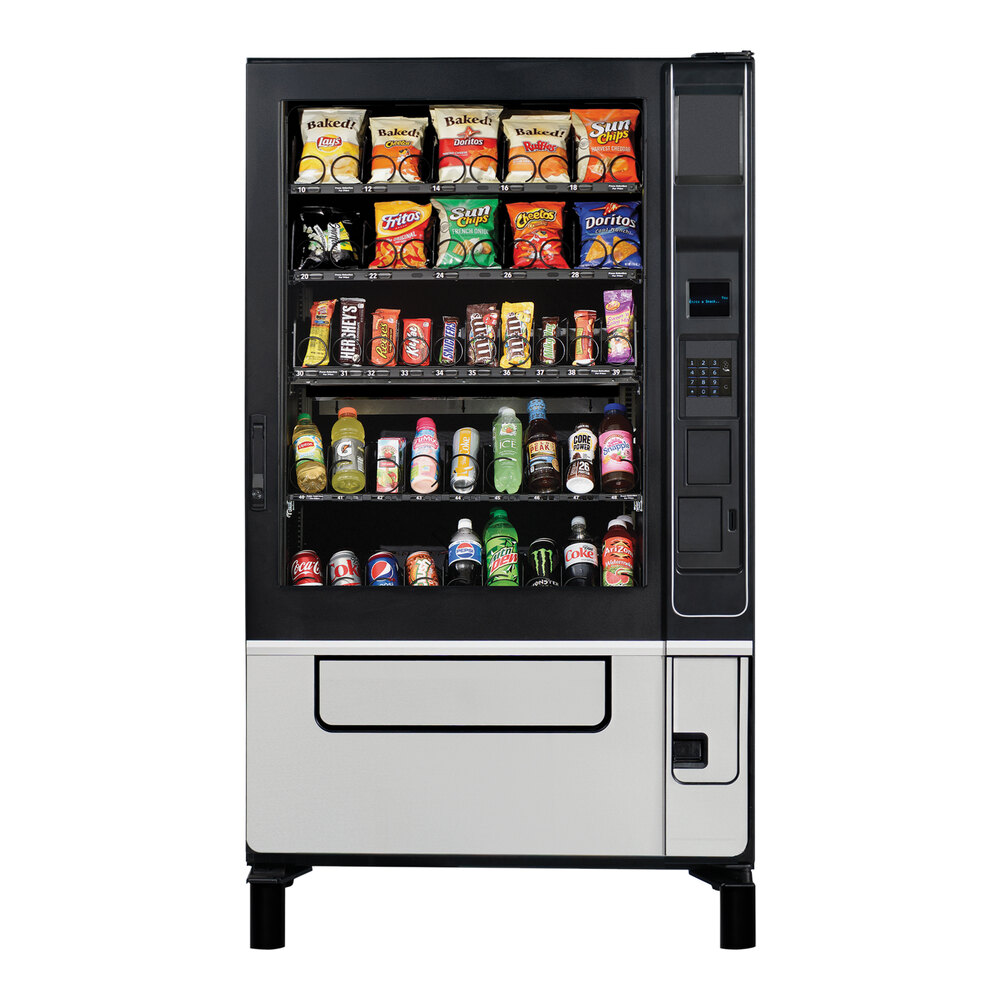 VEND MACH COMBO COLD/AMB MECH/VAL/CC 41X38X72