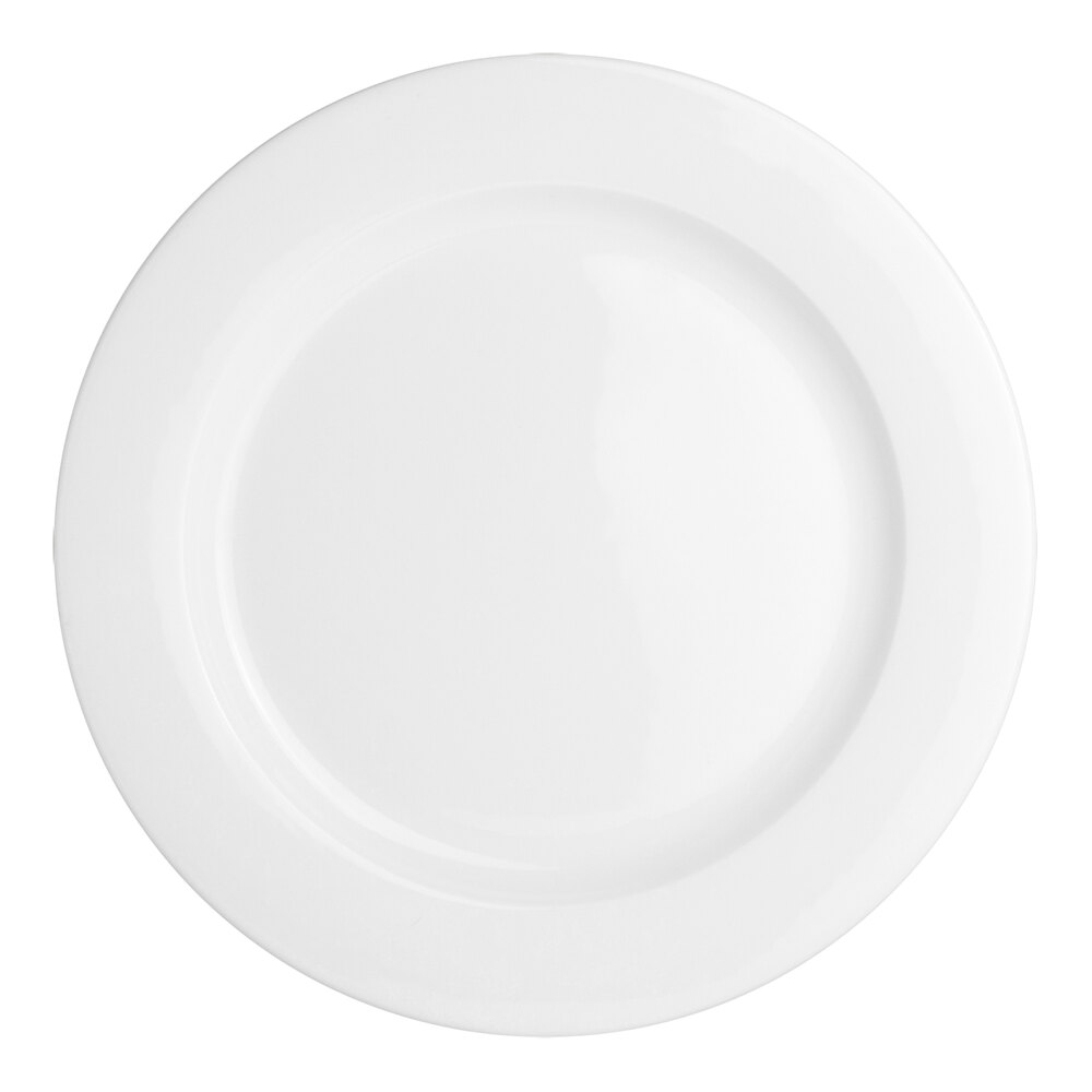 Steelite Distinction Monaco Vogue 6 1/4" Monaco Flat Rim Plate - 36/Case
