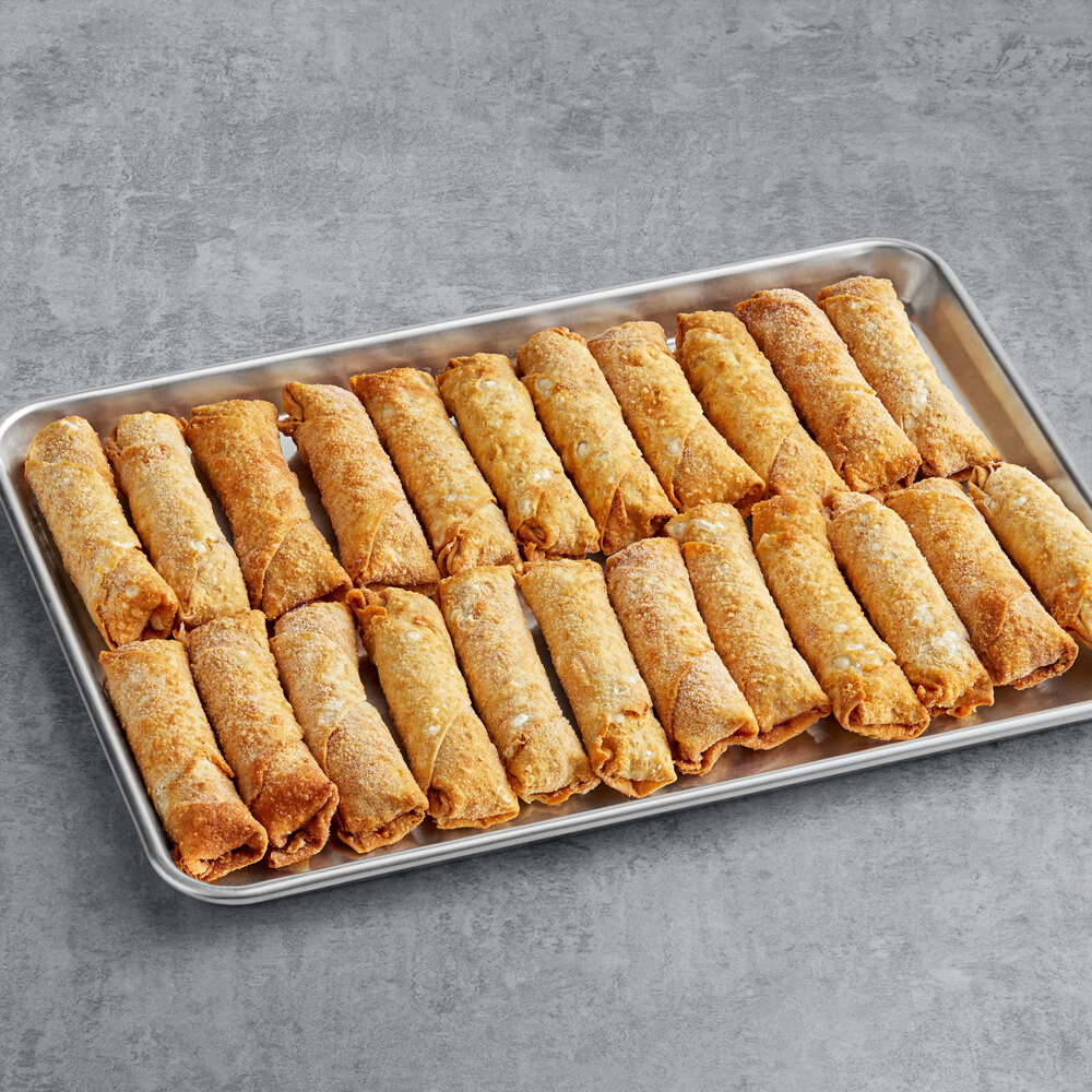 Minh Roller Grillerz 3 oz. Pork and Vegetable Egg Roll - 36/Case